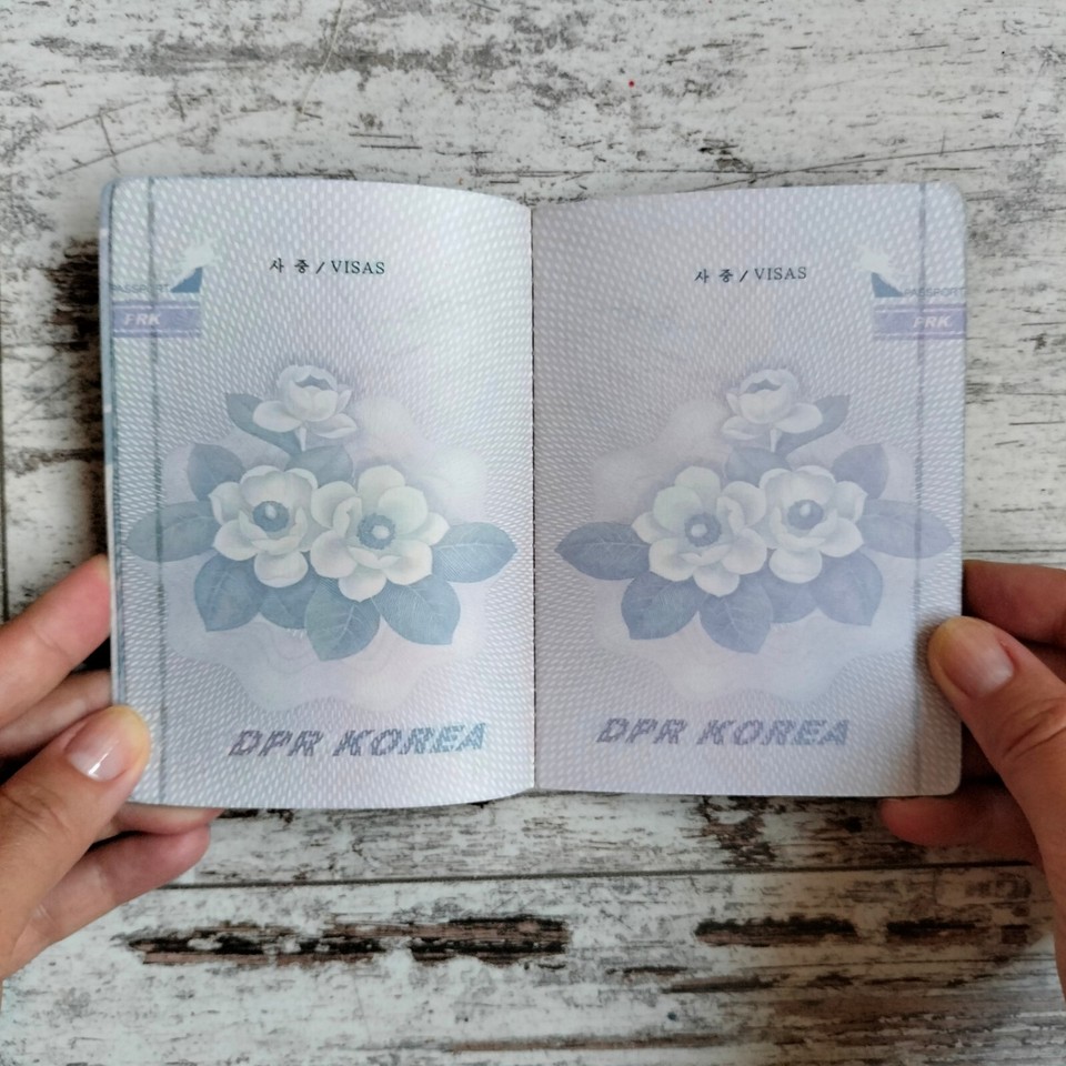 North Korea passport prop. Novelty passport cosplay. Play passport ...