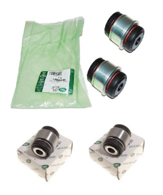 LAND ROVER REAR KNUCKLE UPPER & LOWER BUSHING SET x4 RR 03-12 MR0064 ...