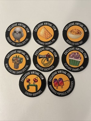 R0BL0X Toy Codes Set Lot of 8 New Unused Ready to Redeem Exclusive ...