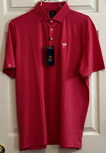 Donald Ross "Sport" Fit Polo. "Donny" XL, Raspberry, Ocean Reef Club ...