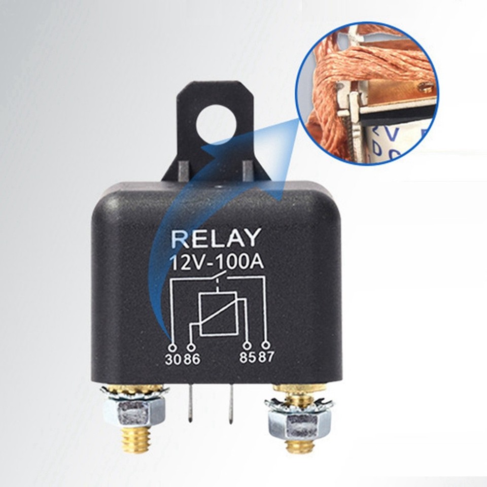 Car Truck Motor Automotive Relay 24V 120A Continuous Type Automotive ...