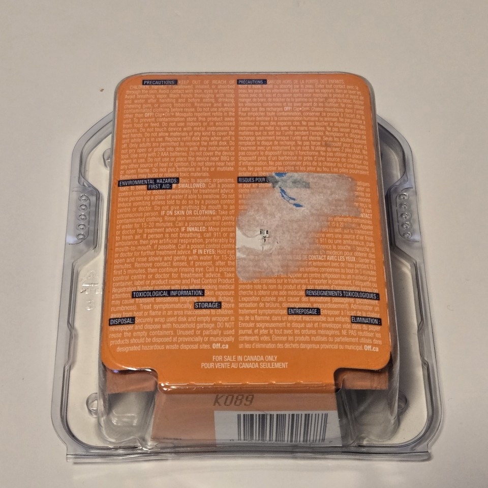 Off! Clip On Fan Circulated Mosquito Repellent Starter Kit - Includes ...