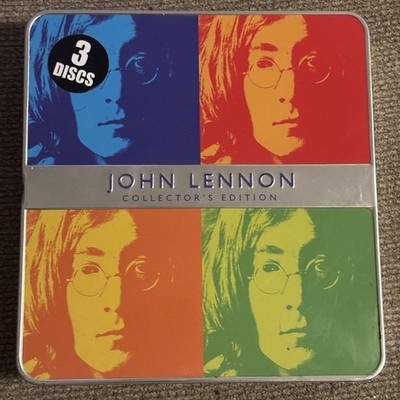 John Lennon Collector's Edition 3 CD Tin Box Set Rock EMI 2008 UPC ...