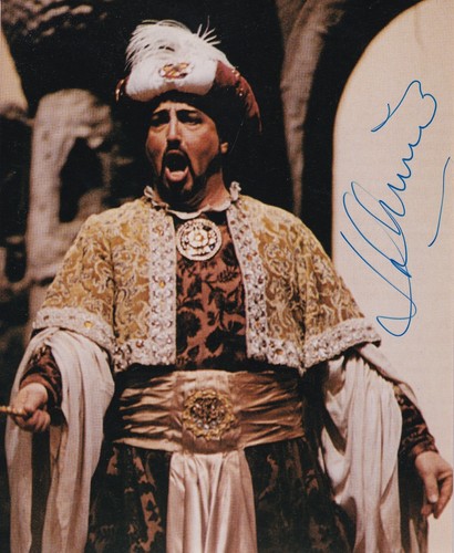 AUTOGRAPHED PHOTO OF OPERA SINGER Simone Alaimo bass | eBay