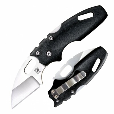 Cold Steel 20MT Mini Tuff Lite Tri-Ad Lock Black Griv-Ex Handle Plain ...