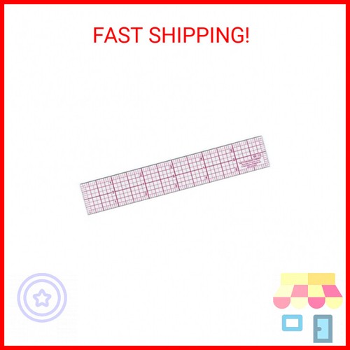 Westcott W-10 6-Inch 8ths Graph Ruler, Transparent, 1 x 6 in | eBay