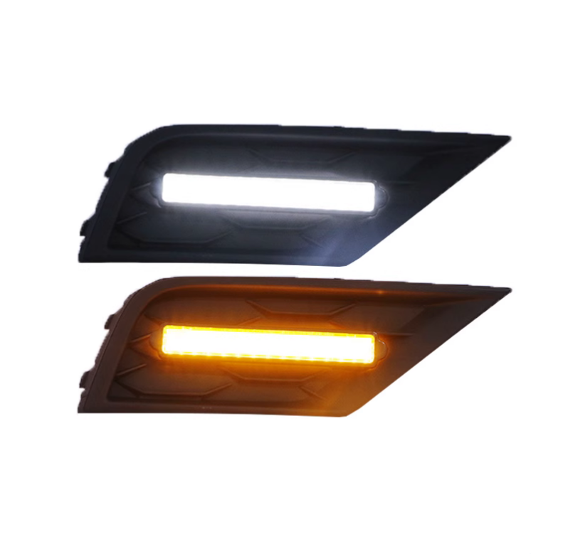 For 2019-2021 VW Tiguan LED Daytime Running Light DRL Fog Lamp Turn ...