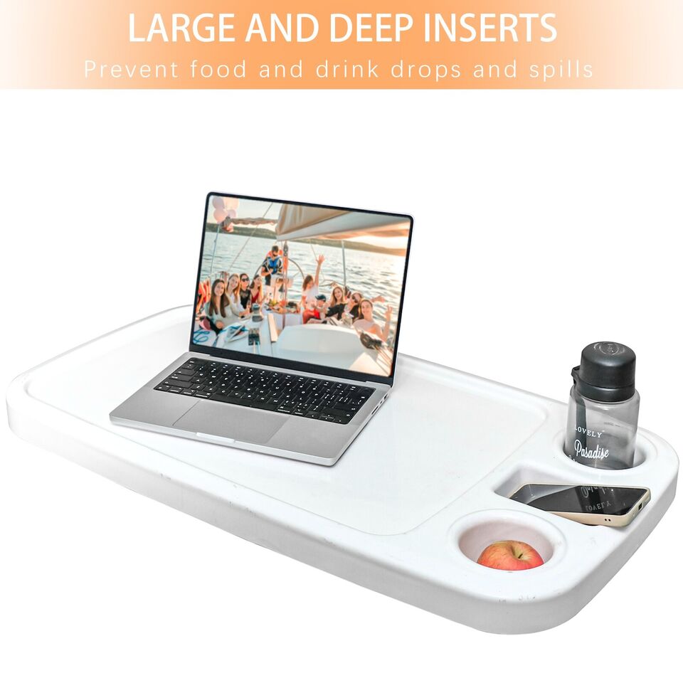 34X18 inch Rectangular Pontoon Boat Table Marine RV Table，removable ...