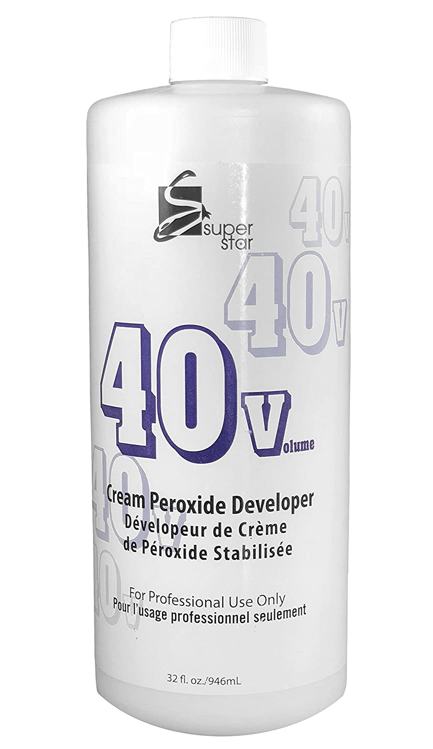 Super Star Creme Developer 40 Volume 32Oz Peroxide Salon Style Care ...