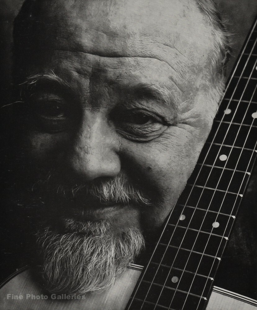 1950s Vintage Burl Ives Singer Banjo Portrait By BERT STERN Fine Photo ...