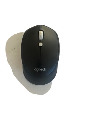 Logitech M185 Wireless Optical Mouse, USB Nano Receiver Laptop PC Mac ...