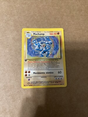 Machamp - 1st Edition 8/102 Italian | eBay