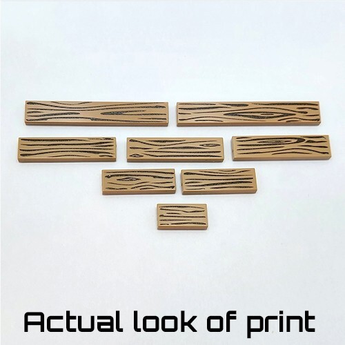 Custom UV Print on LEGO Tiles - Wooden planks - no nails | eBay