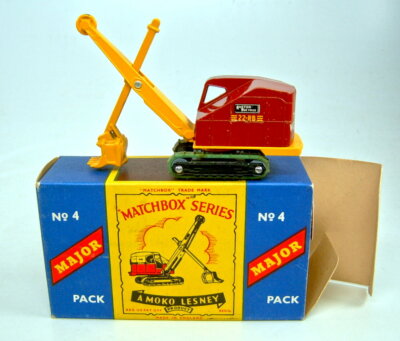 Matchbox Major Pack M4A Ruston Bucyrus frühe Variante top in Box | eBay