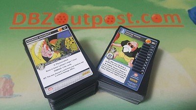 Dragon Ball Z Common + Uncommon Playset Play Set! Panini DBZ TCG ...