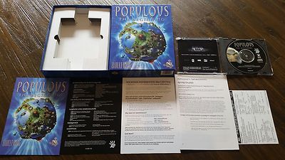 Populous: The Beginning (PC: DOS/ Windows, 1998) dutch language mint in ...