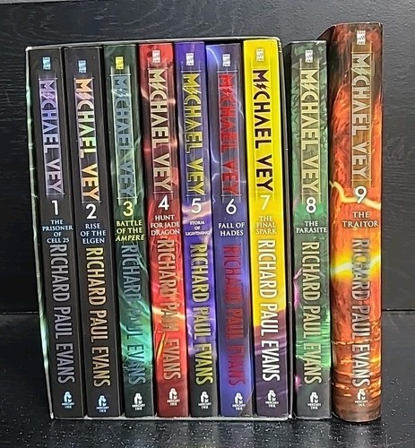 Richard Paul Evans Michael Vey 1-9 Book Collection lot set | eBay