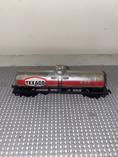 Vintage Tyco HO Scale Texaco Silver Tank Car #367D | eBay
