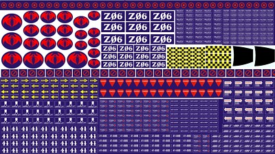 GI JOE COBRA RATTLER DECALS FOR 3.75 SCALE PLAYSET | eBay