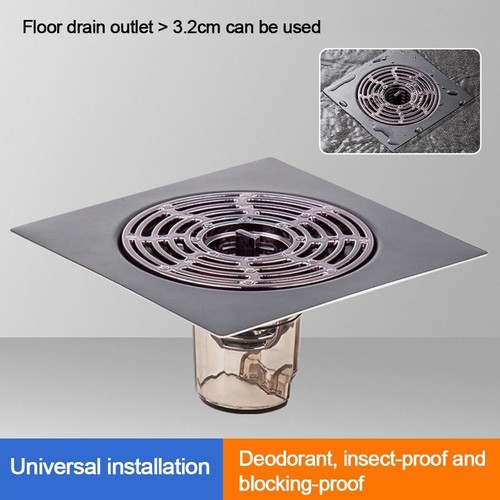 Anti Odor Bathroom Floor Drain Old Floor Drains Remodeling Accessory | eBay
