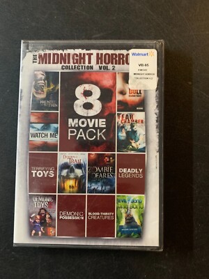 Midnight Horror Collection Vol. 2 : 8 Movie Pack DVD NEW SEALED ...