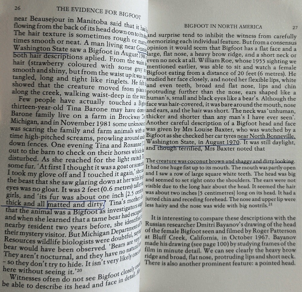 Evidence for Bigfoot and Other Manbeasts by Colin Bord and Janet Bord ...