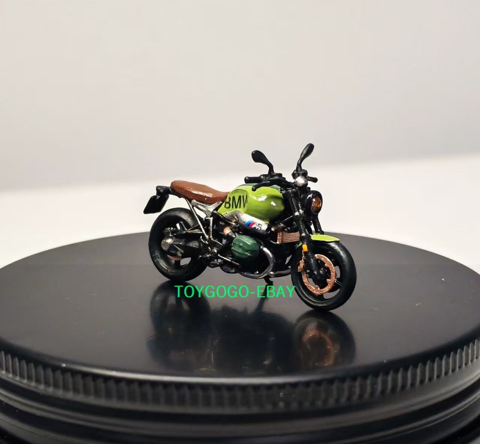1/64 motorcycle motorbike green R nineT Racing sport fit 1:64 car ...