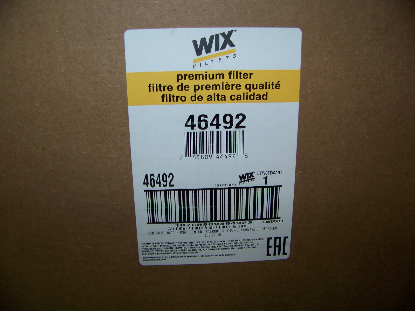 DONALDSON P777871 - Air filter cross reference