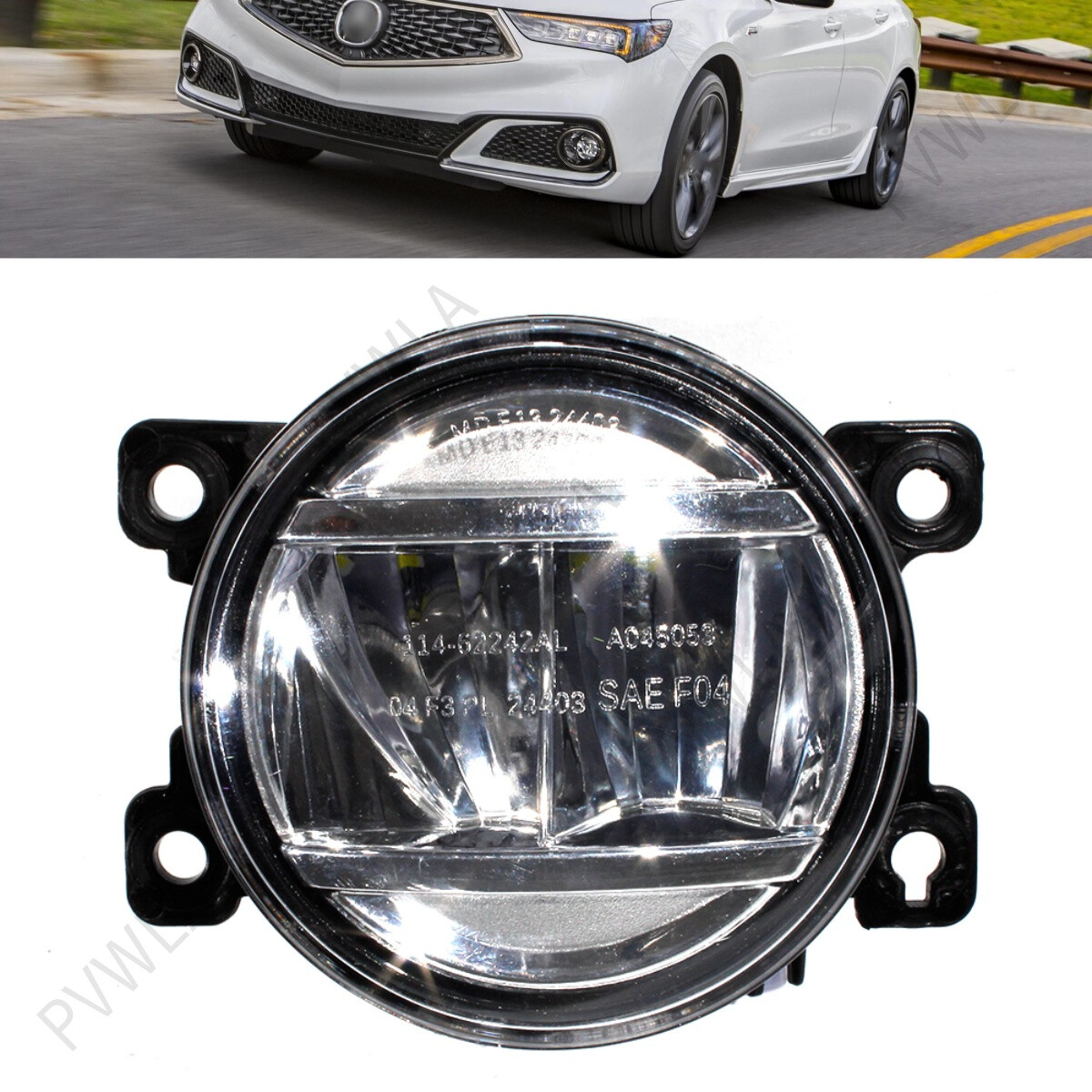 For Acura TLX 2018-2020 Left Driver Side Front Fog Lamp Light With LED ...