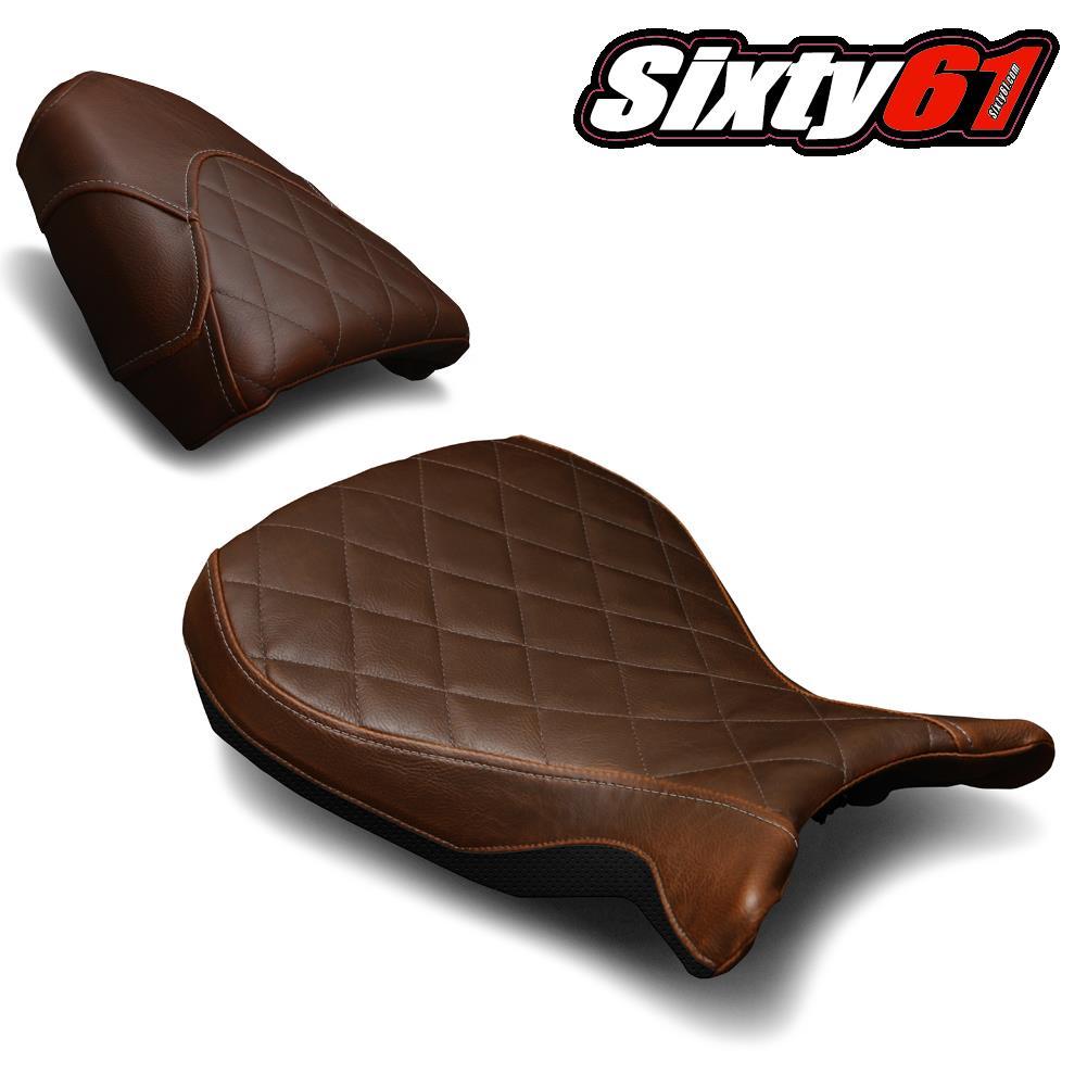 BMW RNineT Pure Racer Seat Covers 2014-2022 Luimoto Vintage Dark Brown ...