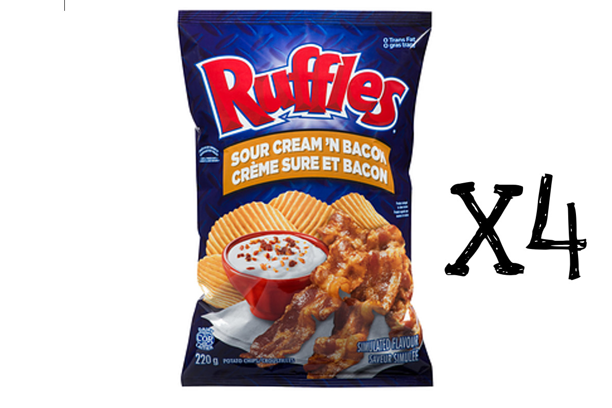 Ruffles Sour Cream And Bacon