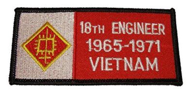 US ARMY 18TH ENGINEER BRIGADE 1965-1971 VIETNAM PATCH VETERAN ESSAYONS ...