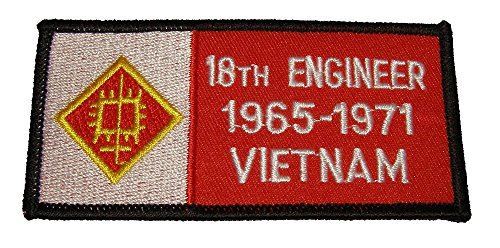 US ARMY 18TH ENGINEER BRIGADE 1965-1971 VIETNAM PATCH VETERAN ESSAYONS ...