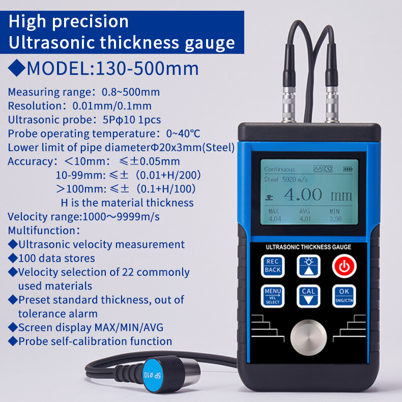 Ultrasonic Metal Thickness Tester