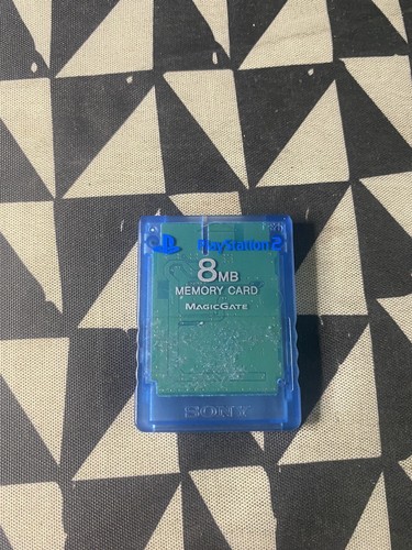Sony Playstation 2 PS2 Official MagicGate 8mb Memory Card Genuine SCPH ...