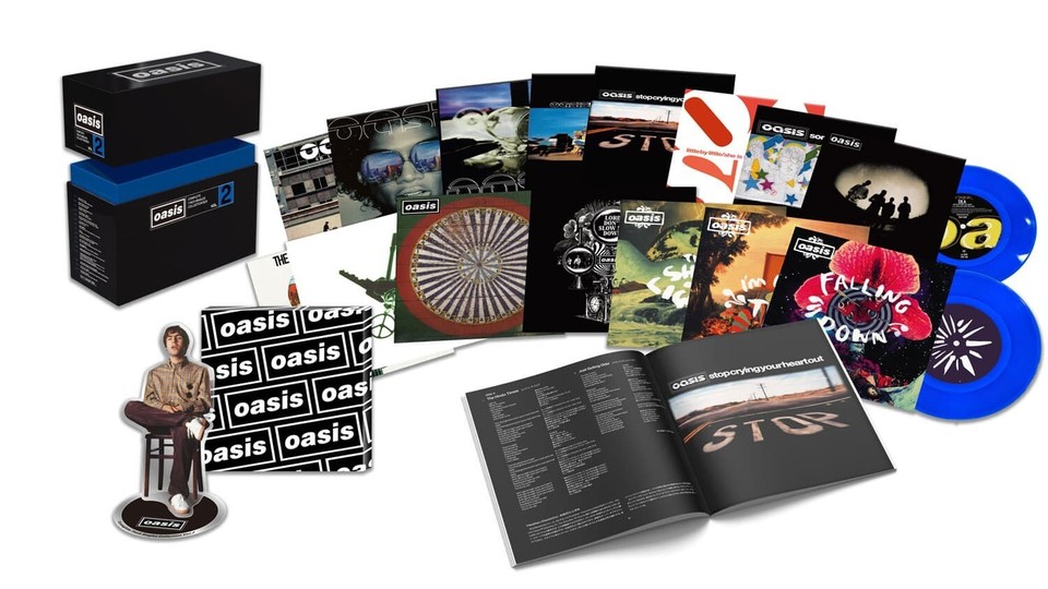 OASIS Complete 7 inch Single Collection BOX Vol. 1 & Vol.2 Limited set ...
