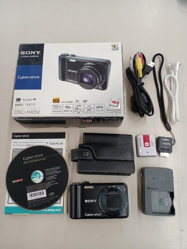 SONY DSC-HX5 Digital Camera 10.2 megapixels 10x optical zoom Good ...