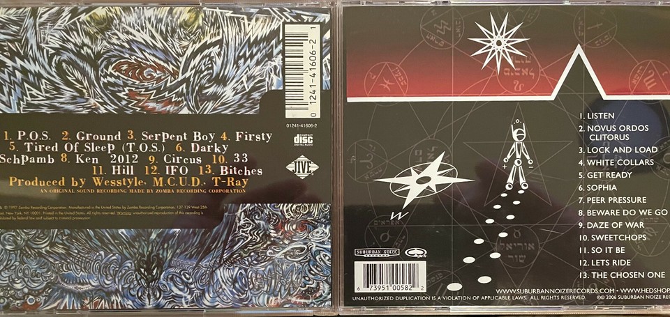 HED PLANET EARTH - 2 CD LOT - SELF TITLED & BACK 2 BASE - CDS | eBay