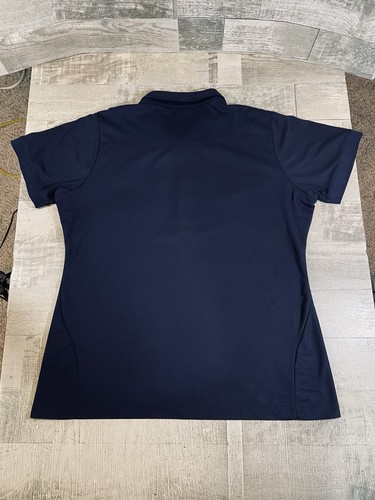 PEPSI Polo Shirt Womens 2XL XXL Blue Embroidered Logo Employee Work ...