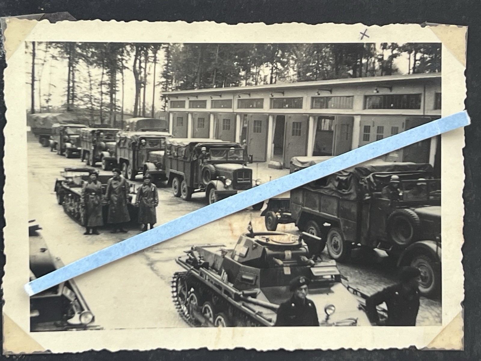 T) Deutsche Foto 2wk 1 Komp. Panzer Reg.7 Vaihingen Kaserne Stuttgart ...