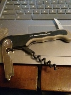 pa. vine & spirits cork and bottle opener | eBay