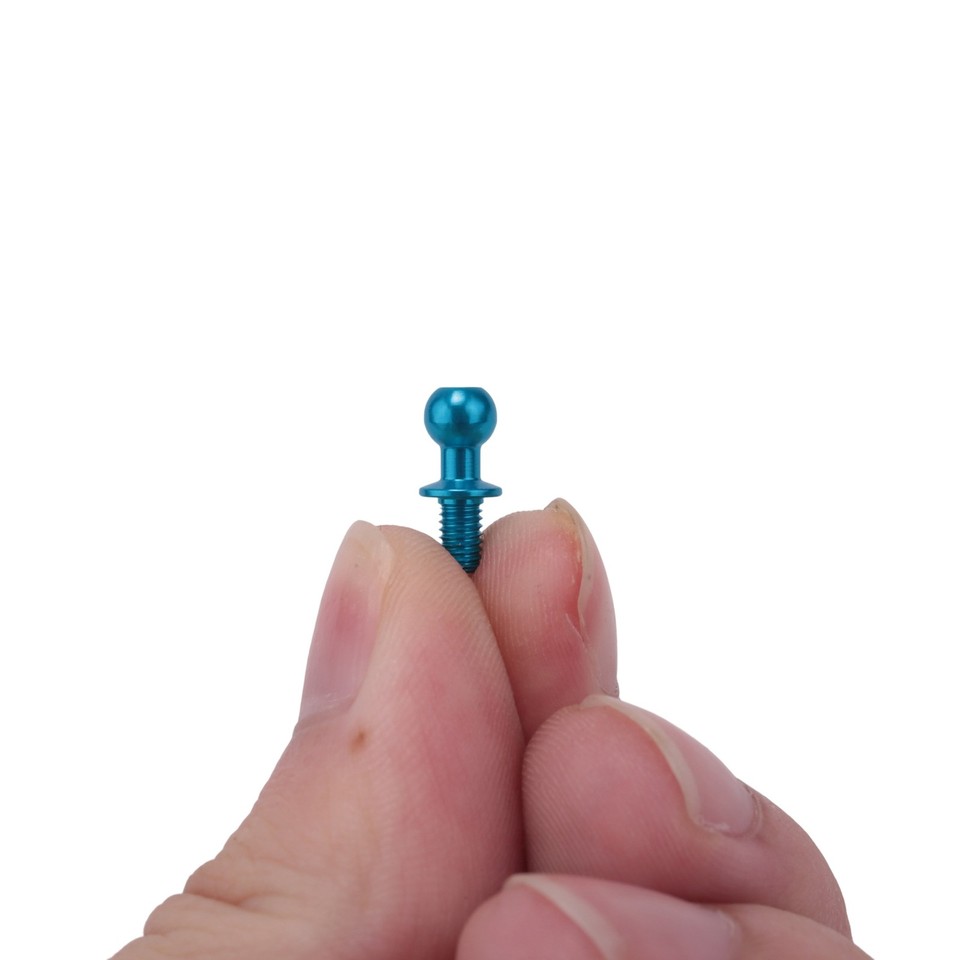 20Pcs Metal M3 Hex Head Screws for TT-01 TT-02 D4 D5 1/10 RC Drift ...