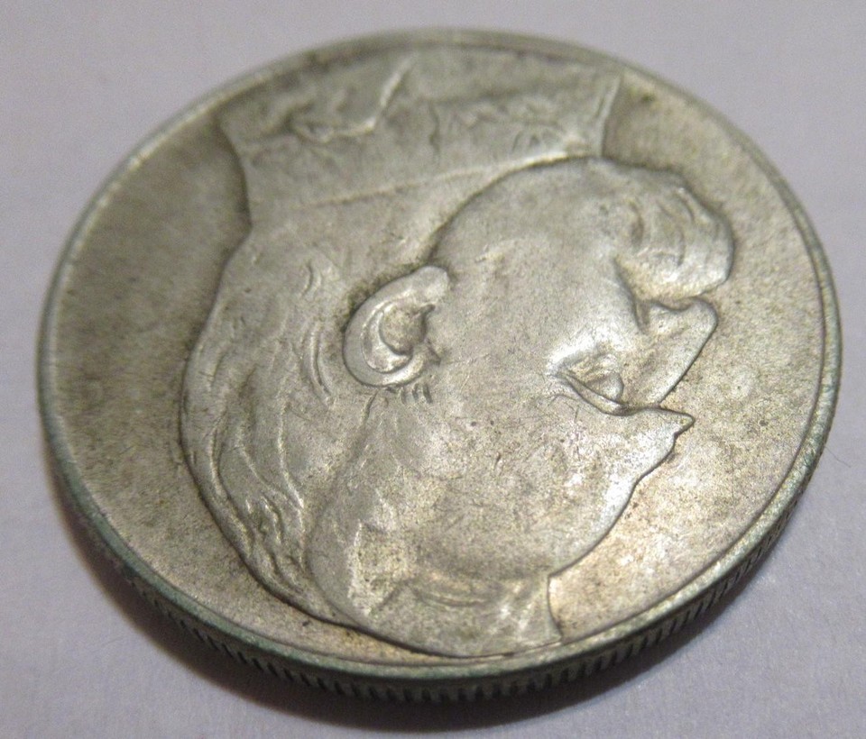 Y# 29 1935 Poland 10 Zlotych Jozef Pilsudski Silver Coin .5305 ASW .750 ...