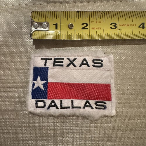 Vintage 1980s Texas Dallas Police Flag Patch | eBay