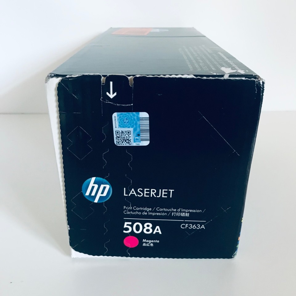 HP 508A CF363A Magenta Toner Cartridge for LaserJet M552 M553 Genuine ...