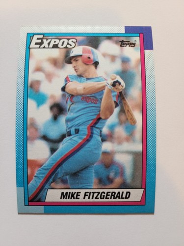 1990 Topps - #484 Mike Fitzgerald for sale online | eBay