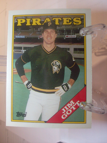 1988 Topps Collector's Tiffany #127 - Jim Gott - Pittsburgh Pirates ...