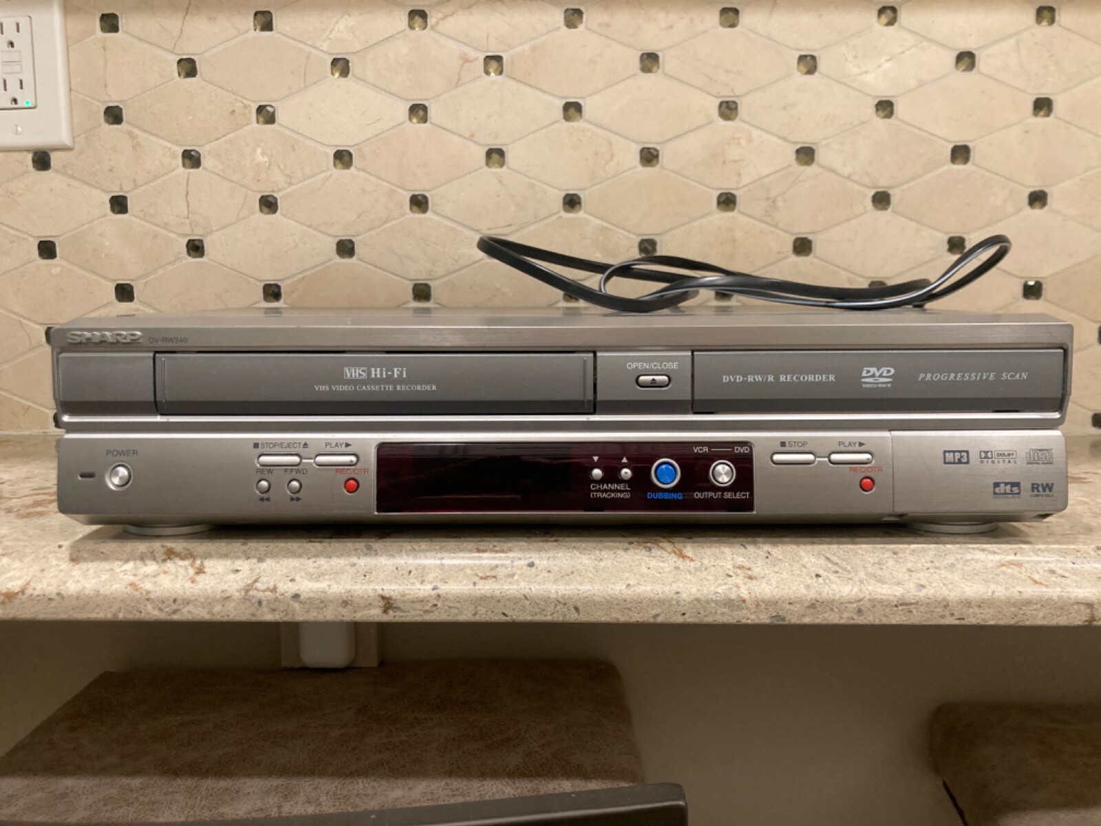 Sharp DV-RW340U Siver Dolby DTS Progressive Scan Recorder Player | eBay