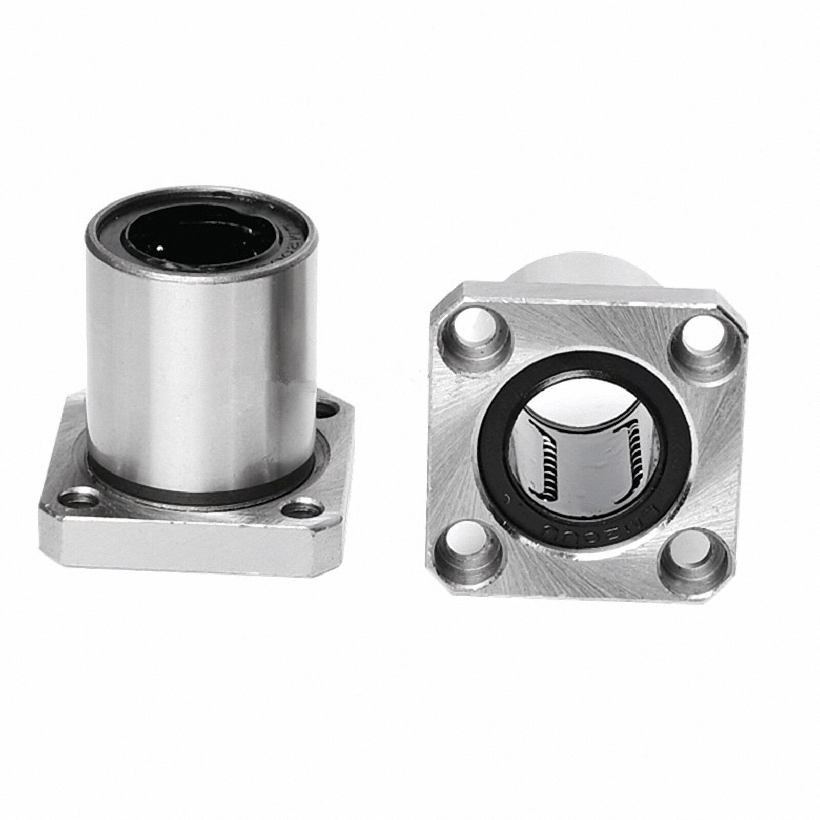 2Pcs LMK30UU Square Flange Type Linear Bearing Ball Bushing 30x45x64mm ...
