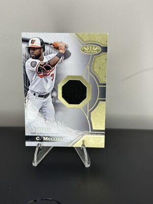2023 Topps Tier One CEDRIC MULLINS Patch Relic /400 T1R-CMU Orioles | eBay